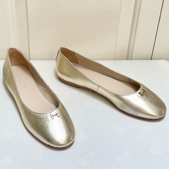 Halston Heritage | Shoes | Halston Heritage Leather Ballet Flat Shoes ...